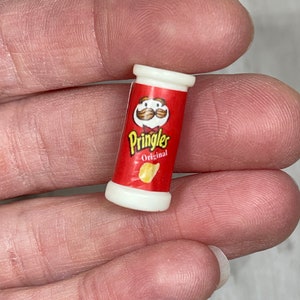 1 Pc Miniature Dollhouse Chips, Mini Chips, Kawaii Food, Small Snacks ...