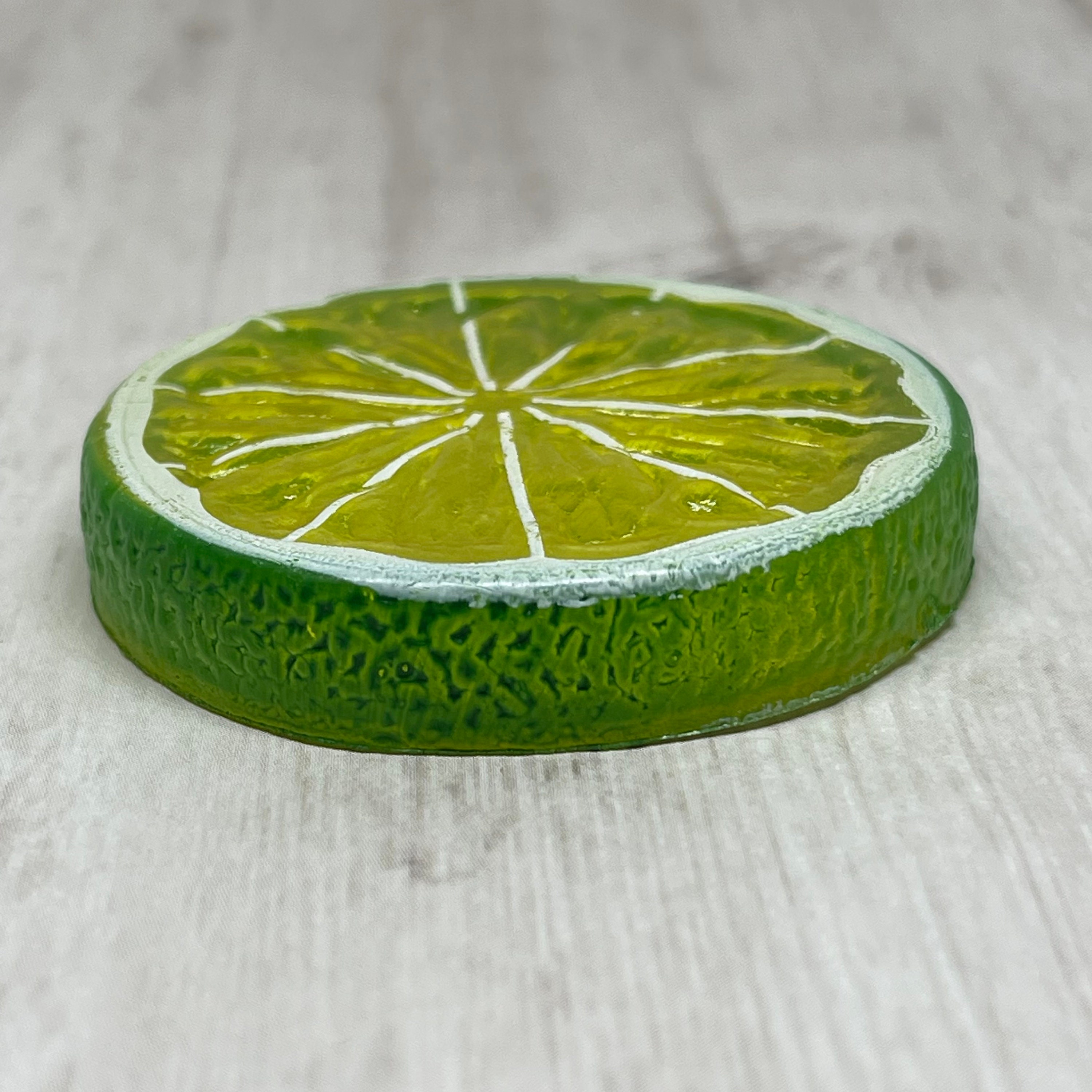 3 Faux Limes Fake Limes Fake Bake Supplies Imitation Fruit - Etsy