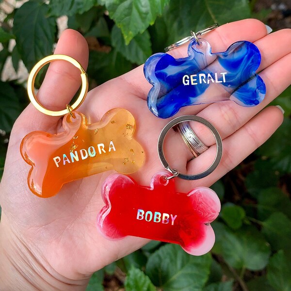 Custom Dog Tag Resin - Etsy