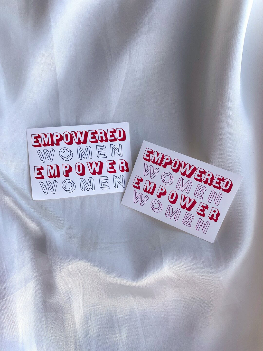Empowered Women Empower Women Sticker, Affirmation Sticker, Sticker ...