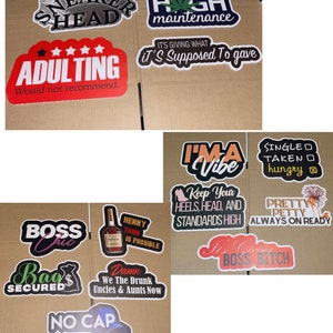 Custom Photo Booth Prop 2 of 3 sold Individually - Etsy