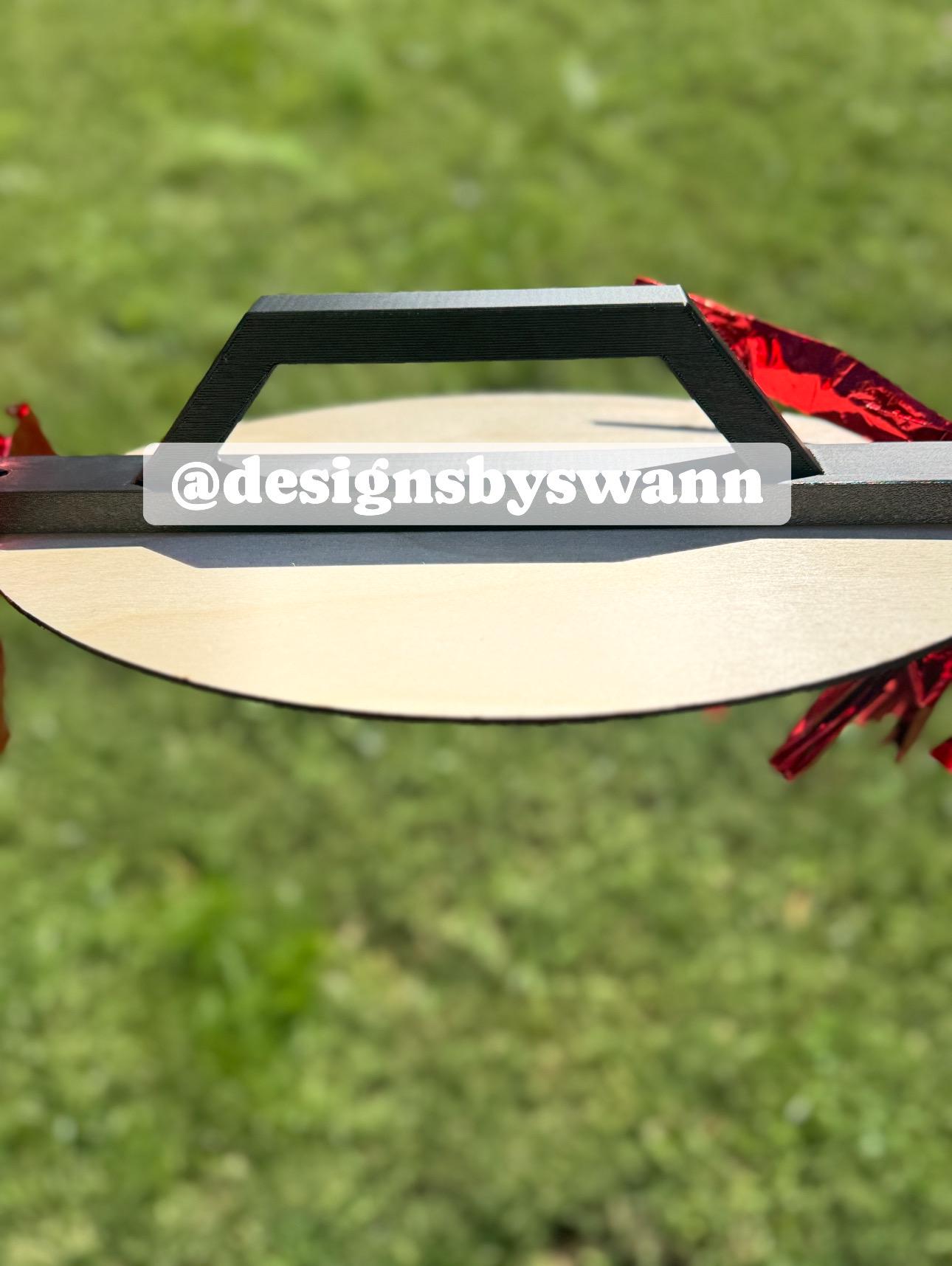 Cheer Stick Handle | 3D Printed Cheer Stick Handle | Spirit Stick ...