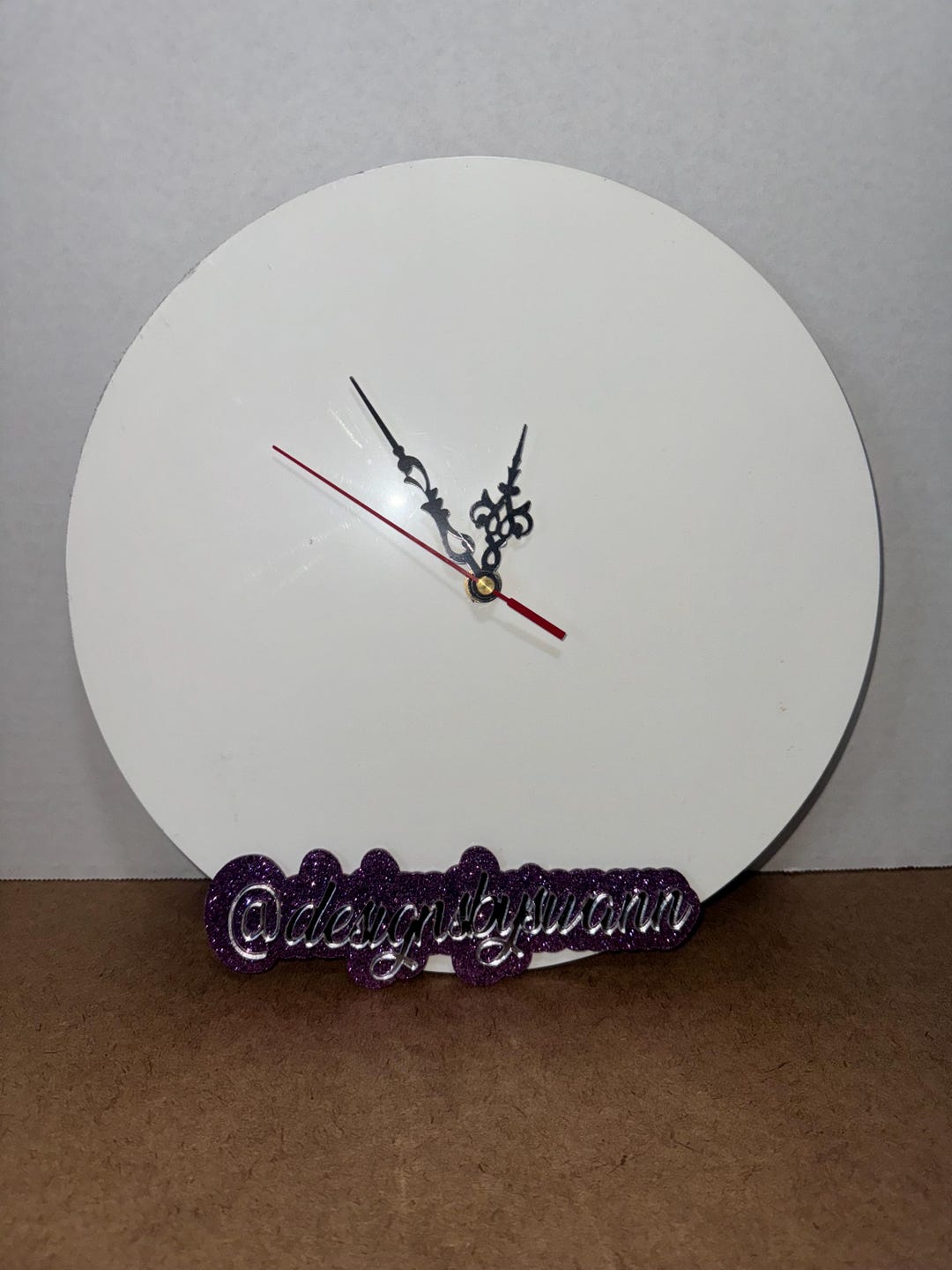 Sublimation MDF 12" Clock | Sublimation Wall Clock - Etsy
