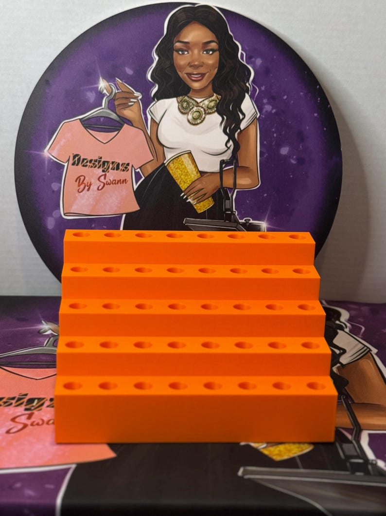 3D Pen Holder Display 40 Holes - Bling Pen Display - STL File Digital ...
