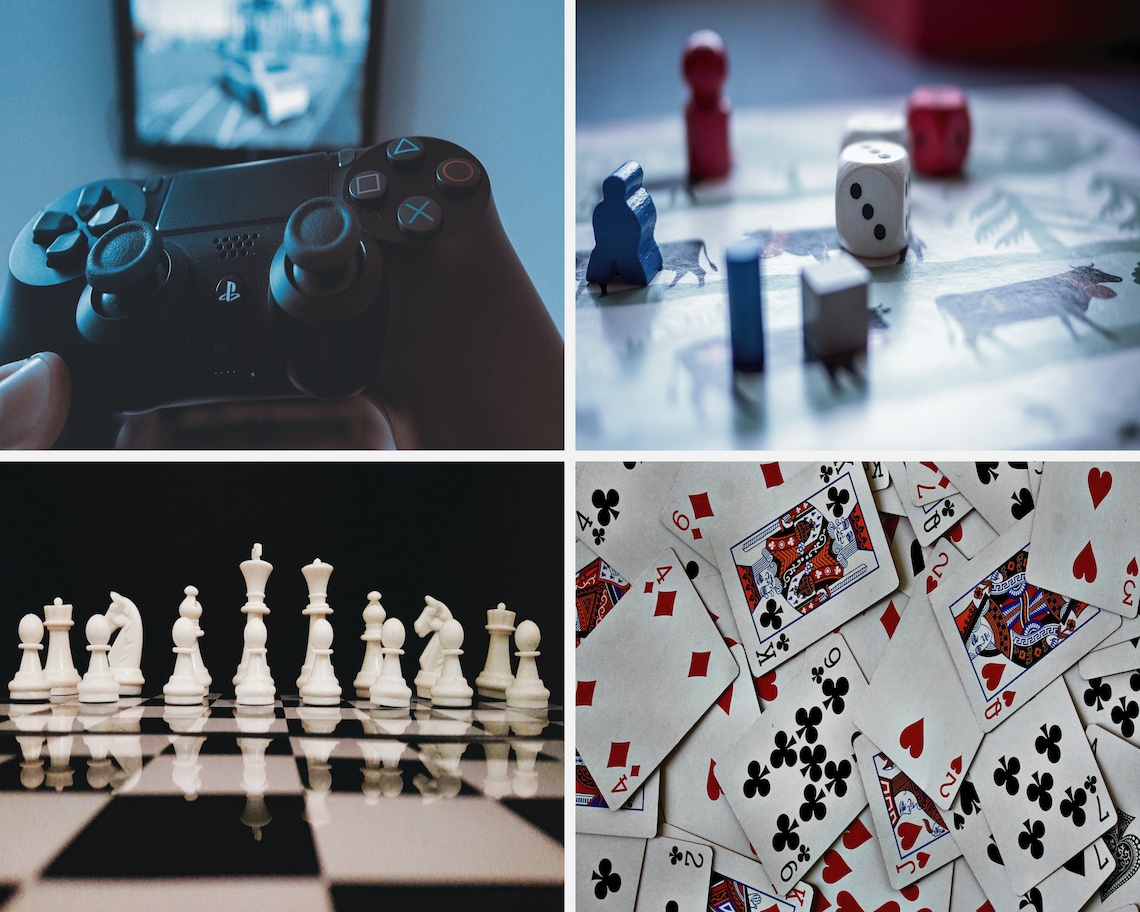 Game Night Zoom Background SUPERPACK - 12 Virtual Backdrop Images for ...