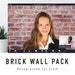 Brick Wall Zoom Background Pack - 5 Virtual Background Images for Zoom ...