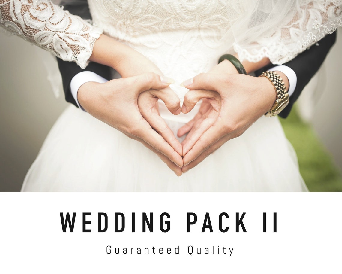 Wedding Zoom Background Pack II - 5 Virtual Background Images for ...