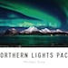 Northern Lights Zoom Background Pack - 5 Night Sky Virtual Background ...