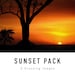 Sunset Zoom Background Pack - 5 Virtual Background Images for Zoom ...