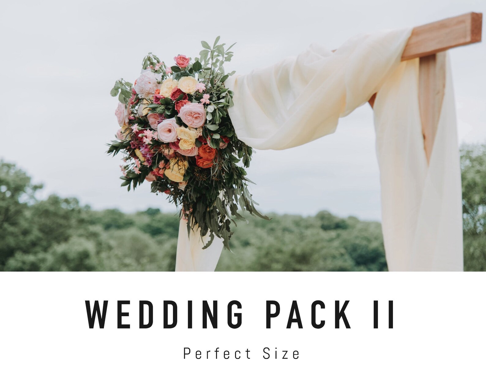 Wedding Zoom Background Pack II - 5 Virtual Background Images for ...