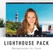 Lighthouse Zoom Background Pack - 5 Virtual Background Images for Zoom ...