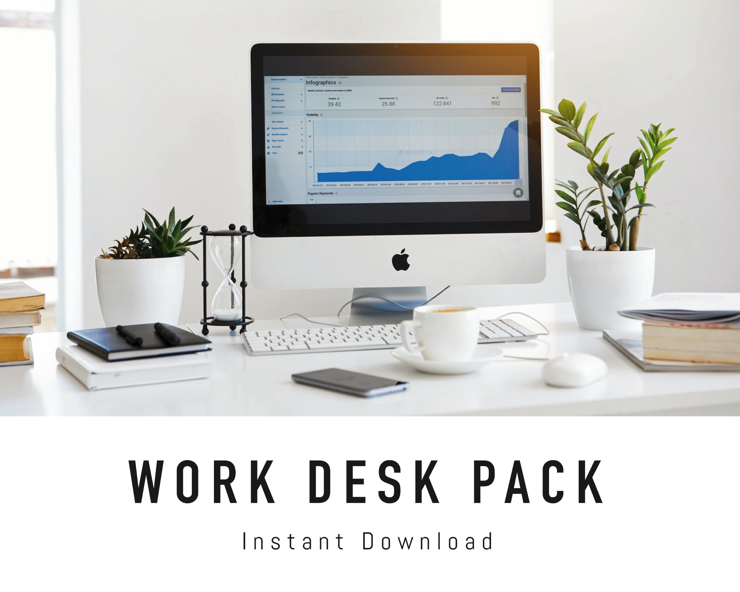 Work Desk Zoom Background Pack - 5 Work Desk Virtual Background Images ...