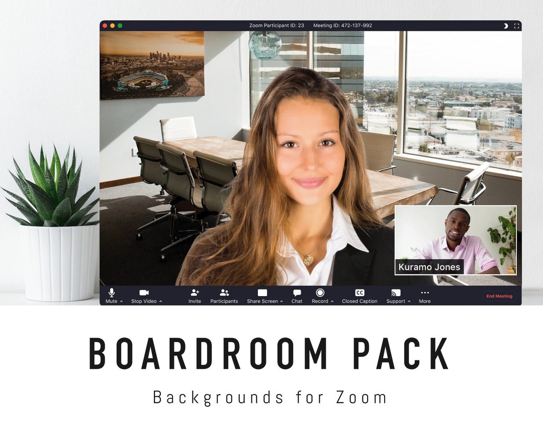 Boardroom Zoom Background Pack - 5 Boardroom Virtual Background Images ...
