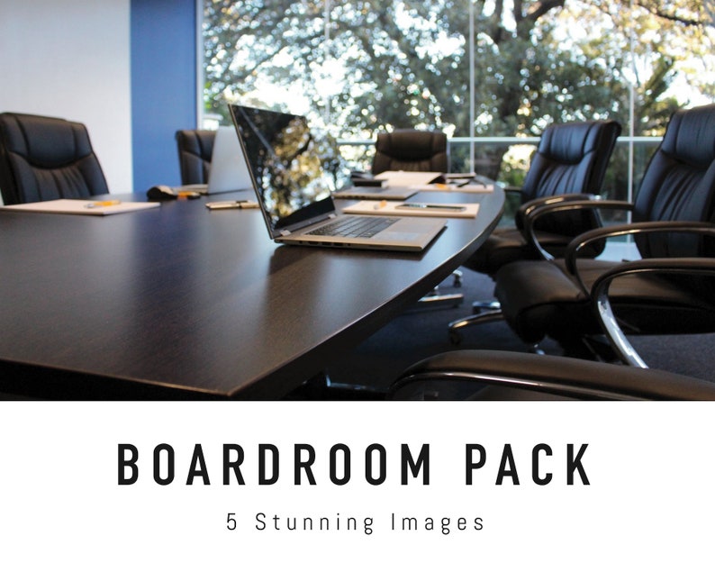 Boardroom Zoom Background Pack - 5 Boardroom Virtual Background Images ...