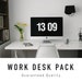 Work Desk Zoom Background Pack 5 Work Desk Virtual Background Images ...