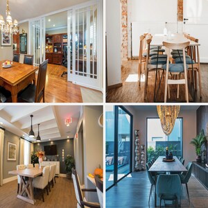 Dining Room Zoom Background SUPERPACK - 12 Virtual Background Images ...