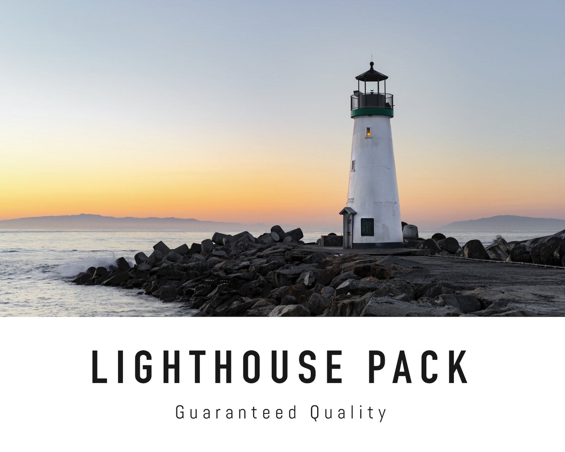 Lighthouse Zoom Background Pack - 5 Virtual Background Images for Zoom ...