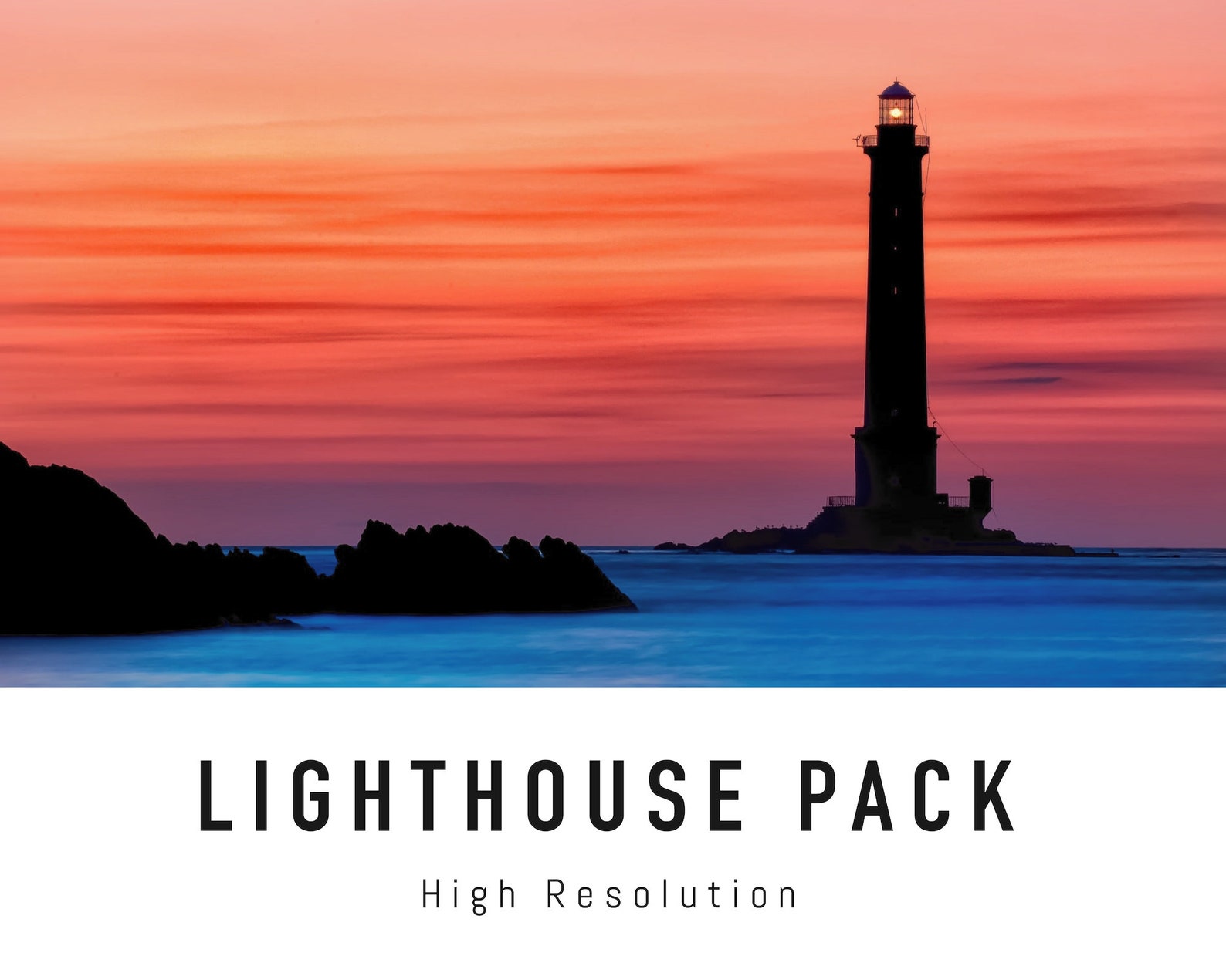 Lighthouse Zoom Background Pack - 5 Virtual Background Images for Zoom ...