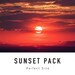 Sunset Zoom Background Pack - 5 Virtual Background Images for Zoom ...