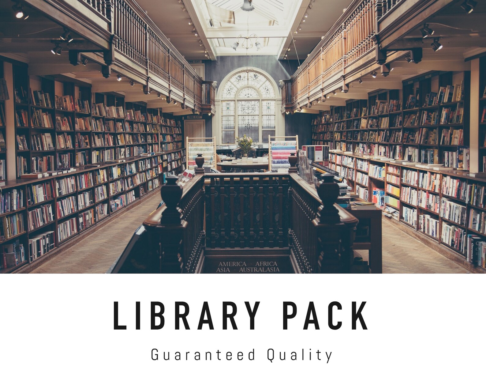 Library Zoom Background Pack - 5 Library Virtual Background Images for ...