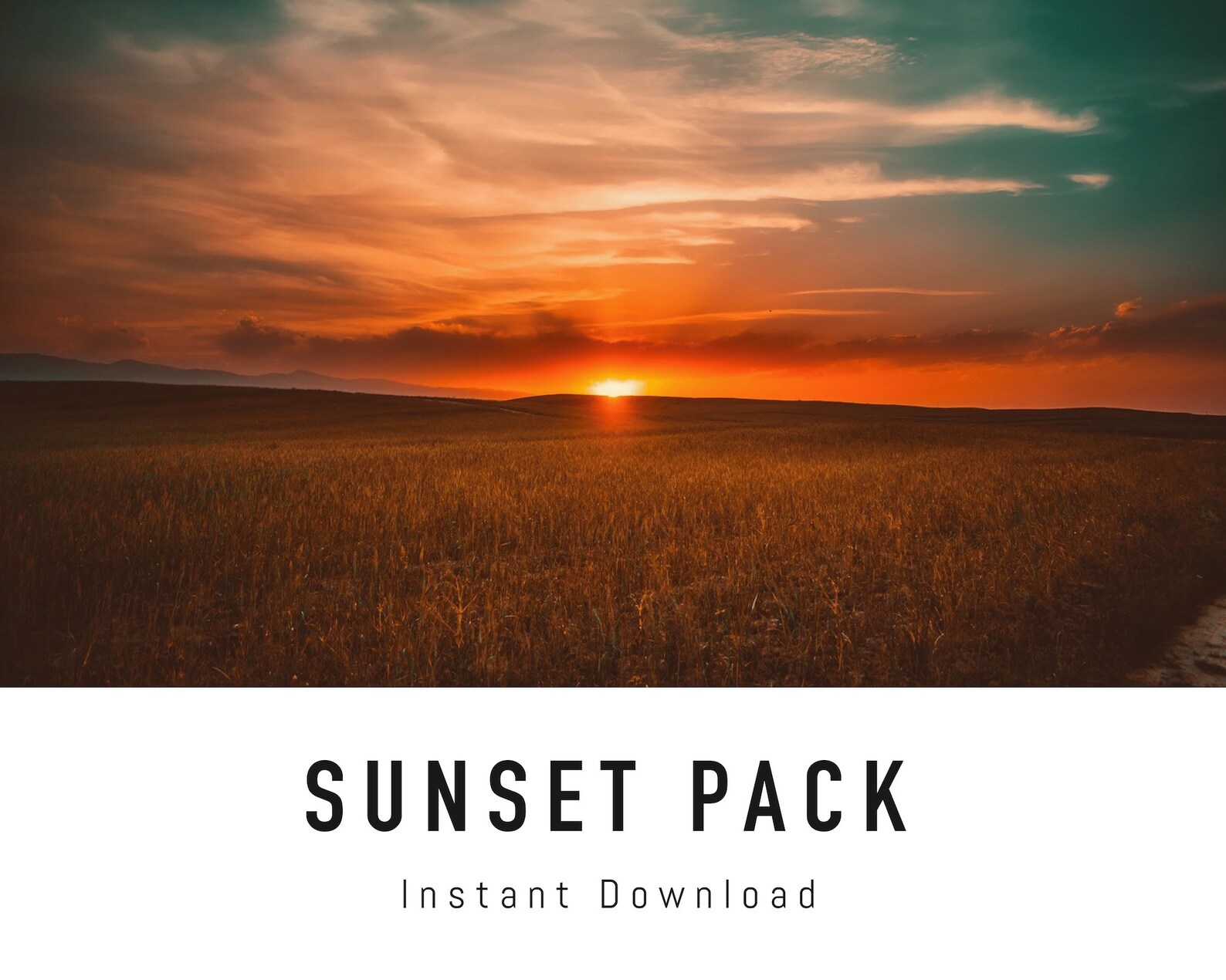 Sunset Zoom Background Pack - 5 Virtual Background Images for Zoom ...