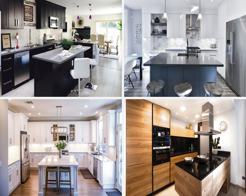 Kitchen Zoom Background SUPERPACK - 12 Virtual Background Images for ...