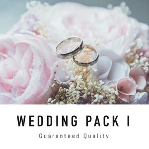 Wedding Zoom Background Pack I - 5 Virtual Background Images for Online ...