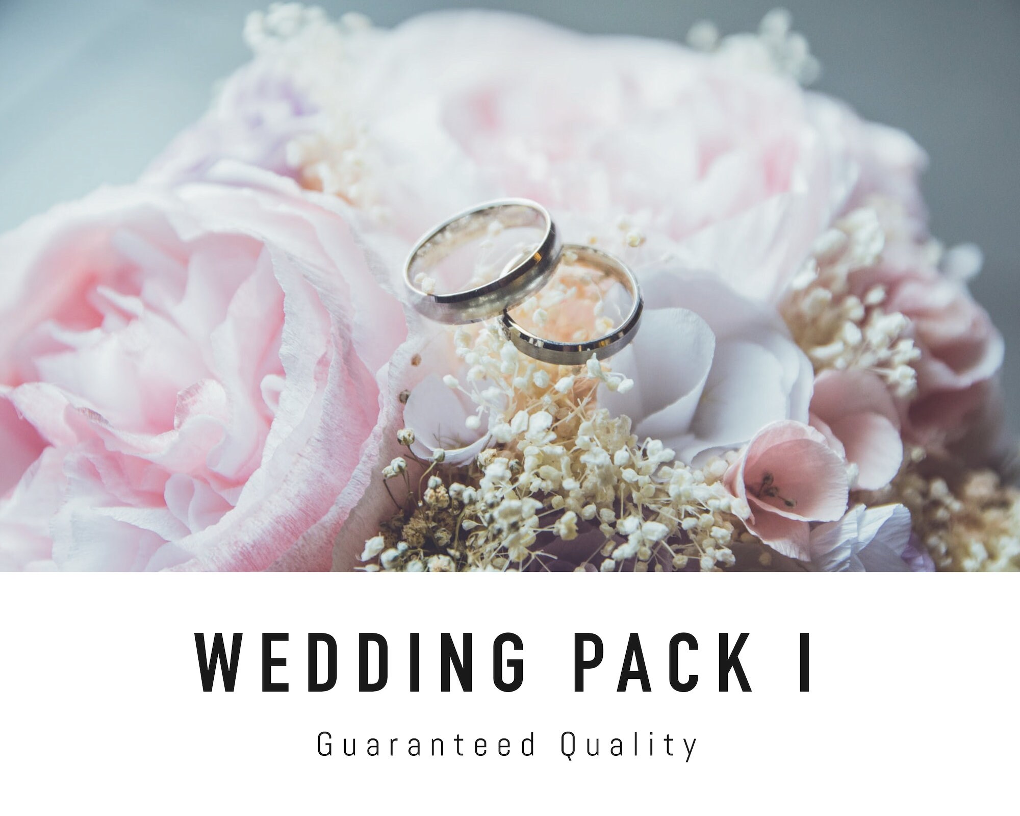 Wedding Zoom Background Pack I - 5 Virtual Background Images for Online ...