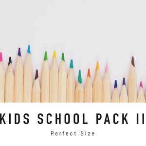 Kids School Zoom Background Pack II - 5 Virtual Background Images for ...