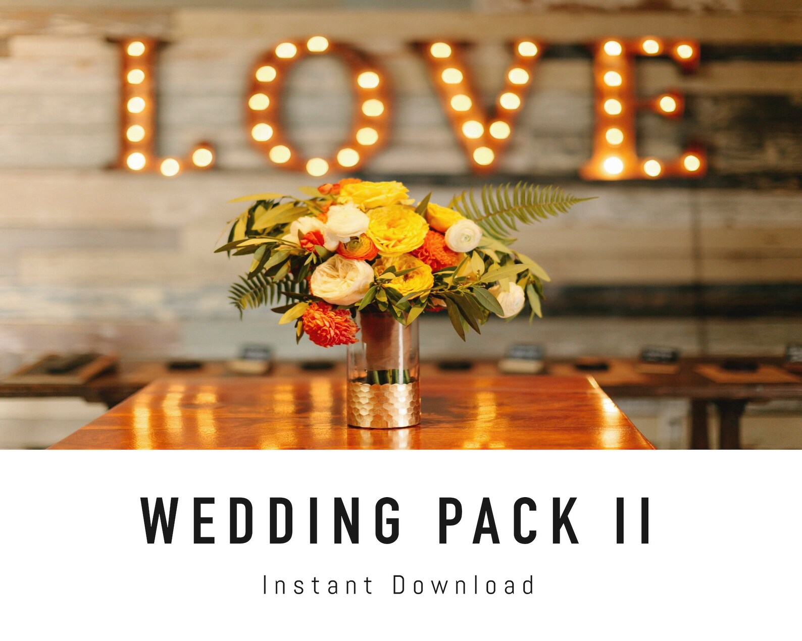 Wedding Zoom Background Pack II - 5 Virtual Background Images for ...