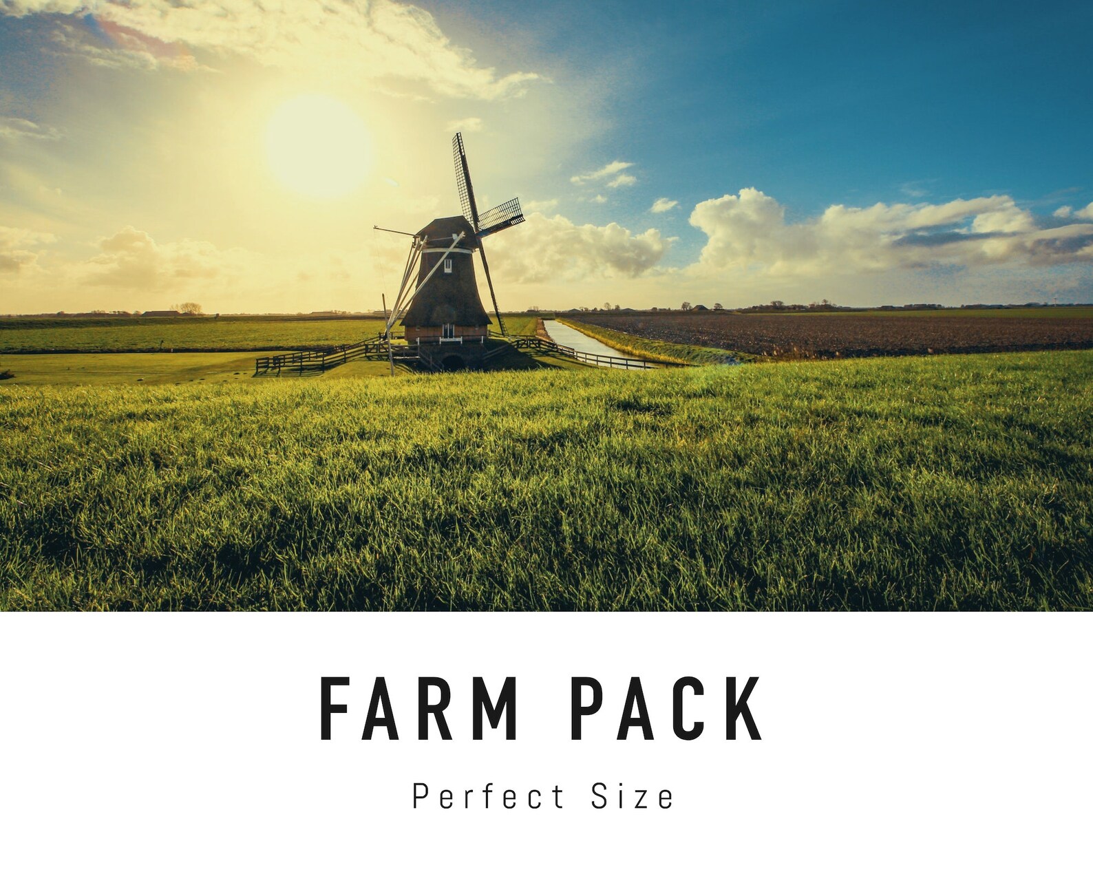 Farm Zoom Background Pack - 5 Landscape Virtual Background Images for ...