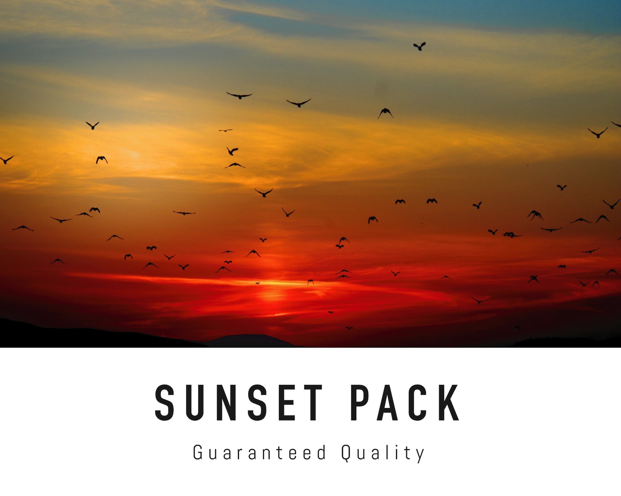 Sunset Zoom Background Pack - 5 Virtual Background Images for Zoom ...