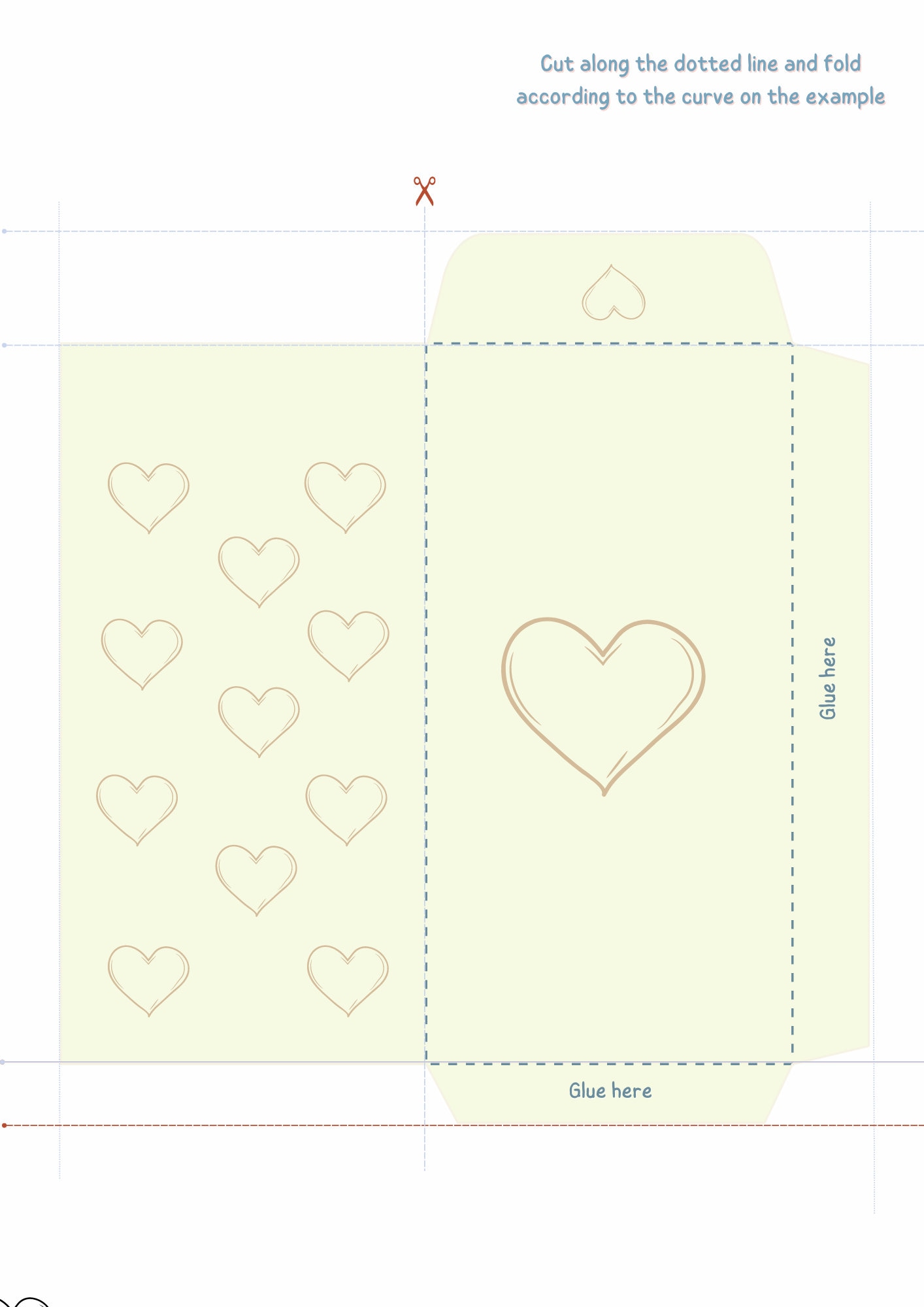 Printable Envelope Patterns - Standing Design - Easy DIY Craft Kit ...