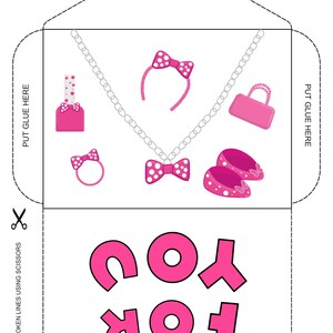 DIY Ready to Cut - Ornate Envelope Templates - Children Paper Craft ...