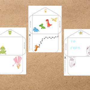 DIY Ready to Cut - Ornate Envelope Templates - Children Paper Craft ...
