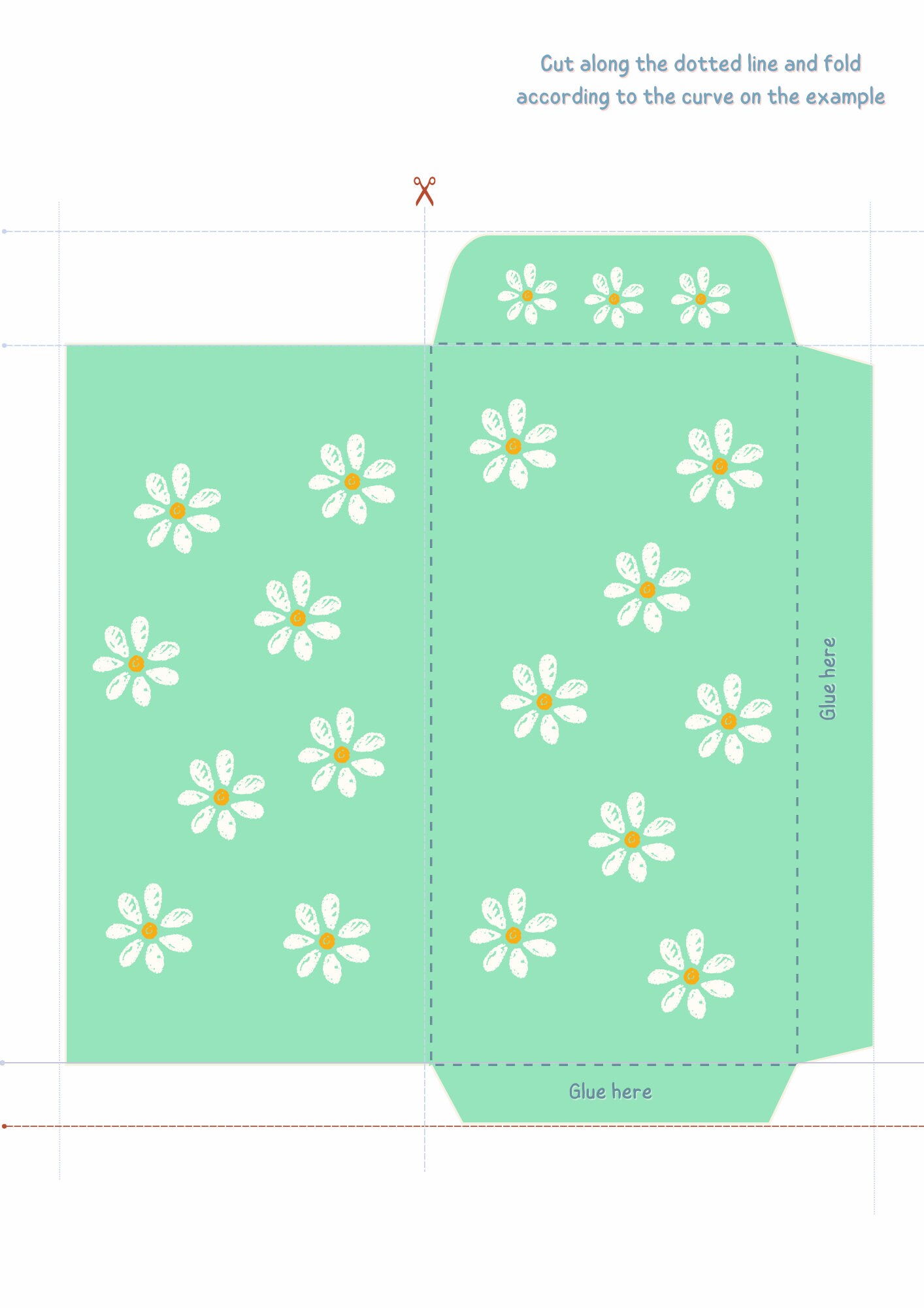 Printable Envelope Patterns - Standing Design - Easy DIY Craft Kit ...
