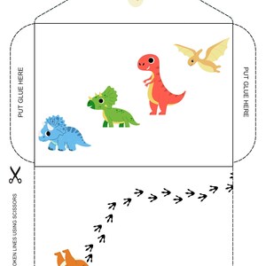 DIY Ready to Cut - Ornate Envelope Templates - Children Paper Craft ...