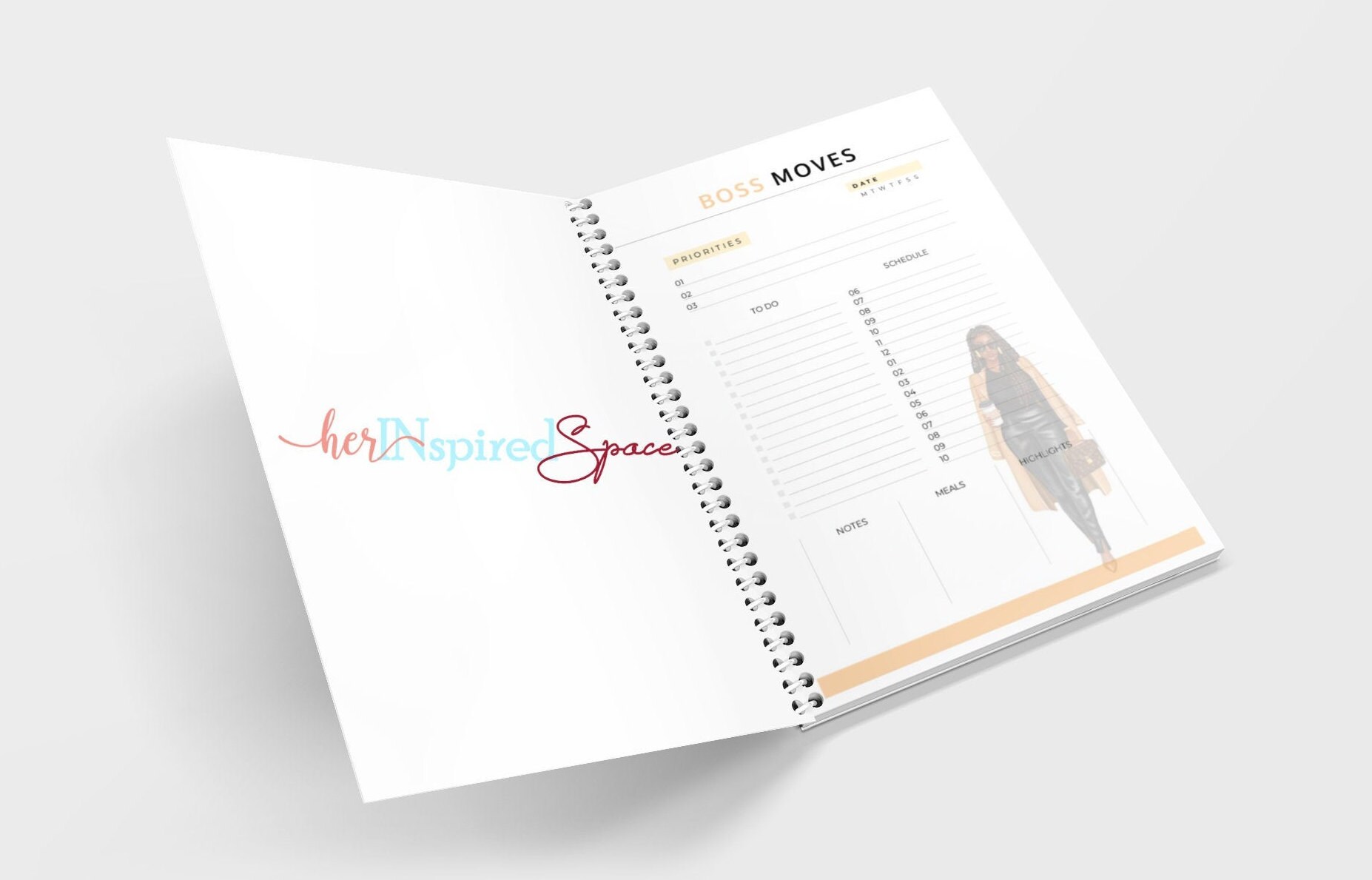 Daily Routine, Boss Moves, Boss Notepad, Daily Notebook, Boss Journal ...