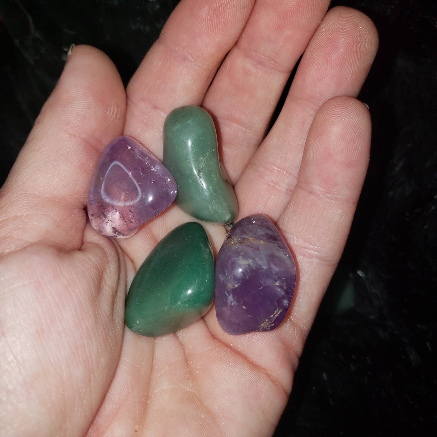 1lb Bulk Mixed Tumbled Crystals - Chakra' Healing Stones, Crafts - Etsy