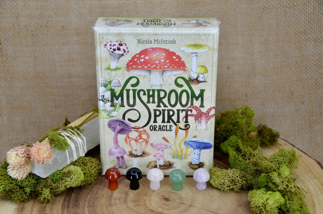 Mushroom Spirit Oracle Deck Bundle - Etsy