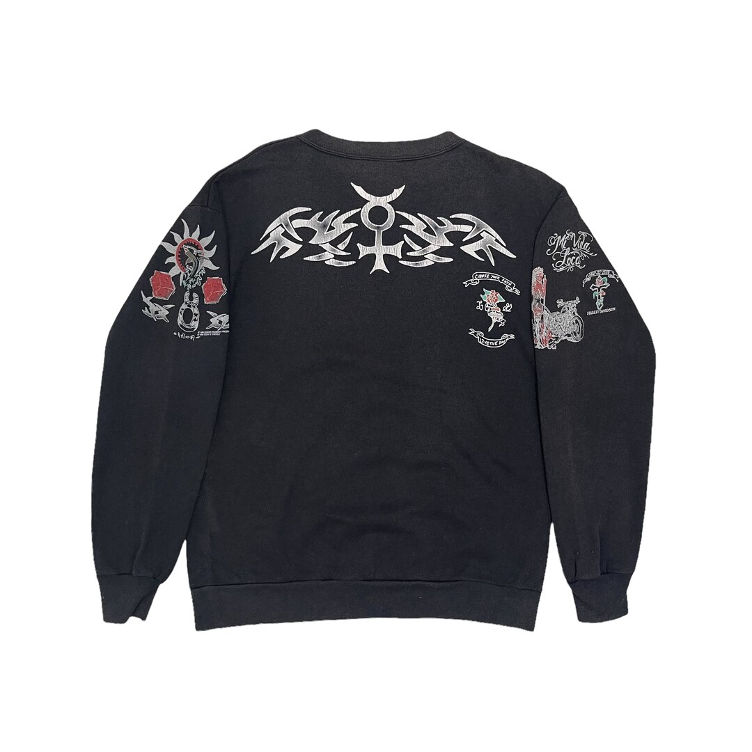 Dennis Rodman Harley Davidson Vintage 1994s Rare Delta Tag Tattoo Hip ...