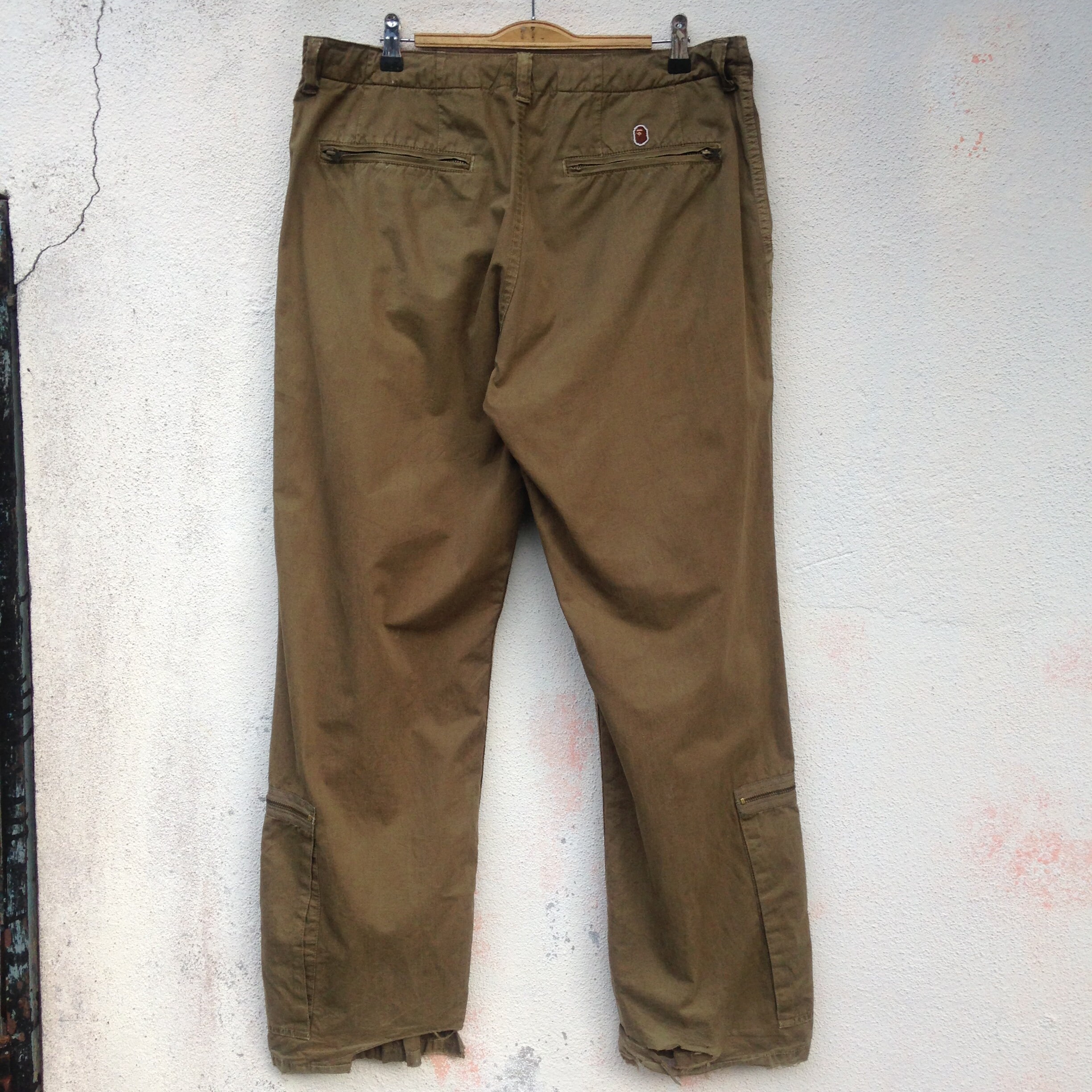 Bape Cargo Pant Bathing Ape Multi Pockets Tactical OG Olive Bathing Ape ...