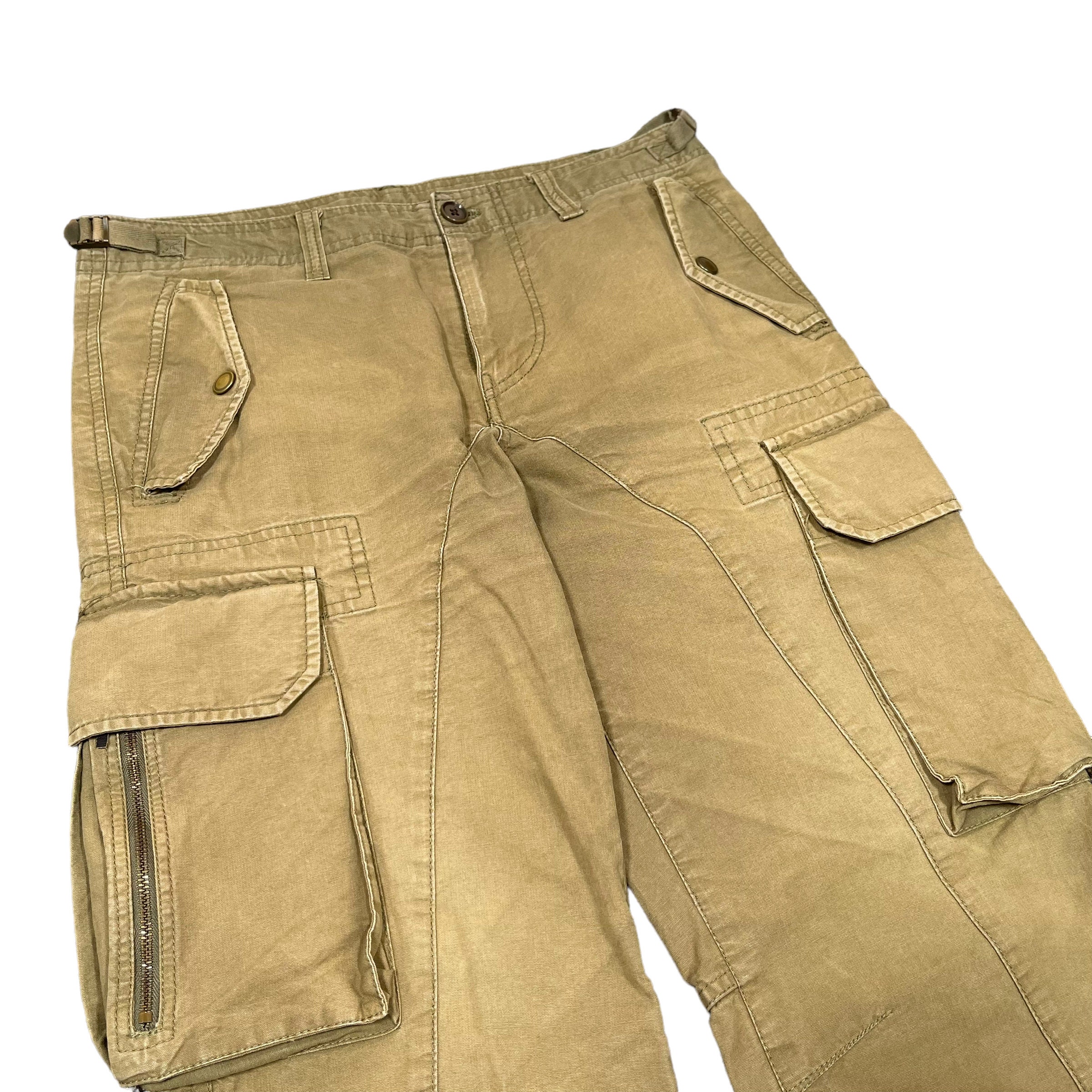 Takeo Kikuchi Utility Tactical Khaki Cargo Pants Military - Etsy