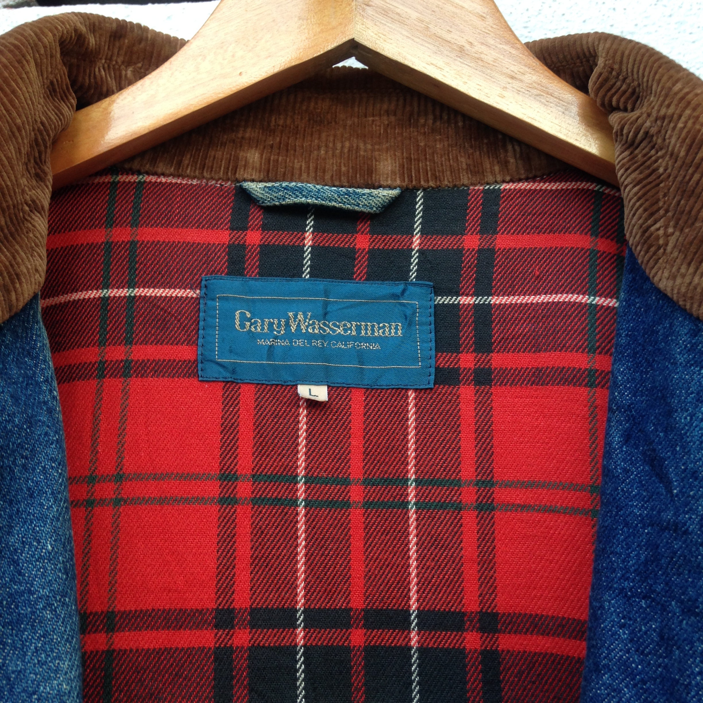 Vintage 90's Gary Wasserman Denim Work Wear Patchwork Jeans Tactical ...