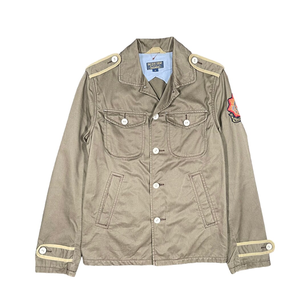 Polo Ralph Lauren Utility Tactical Patches Multipocket Military Vintage 2000s Olive Jacket - Etsy