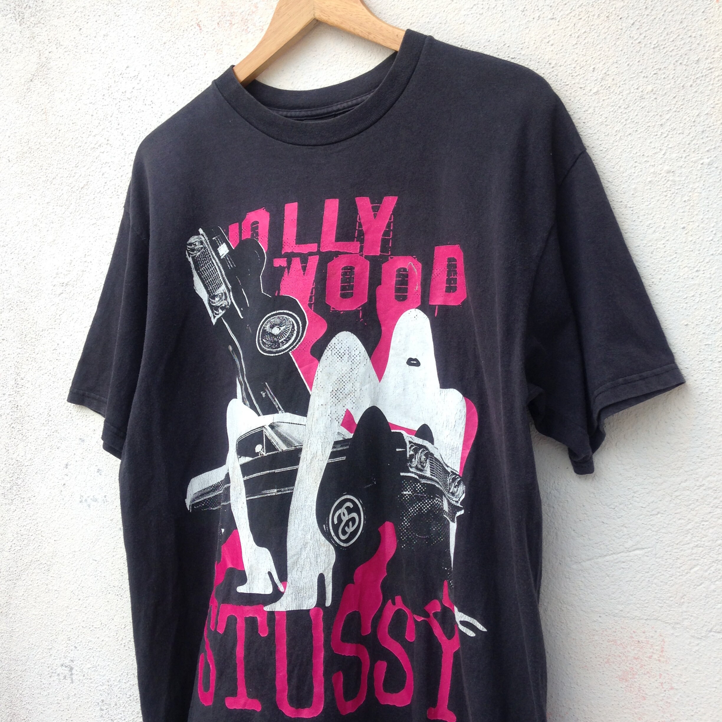 Vintage 90s Stussy Hollywood Full Print Sexy Ladies Los Angles - Etsy