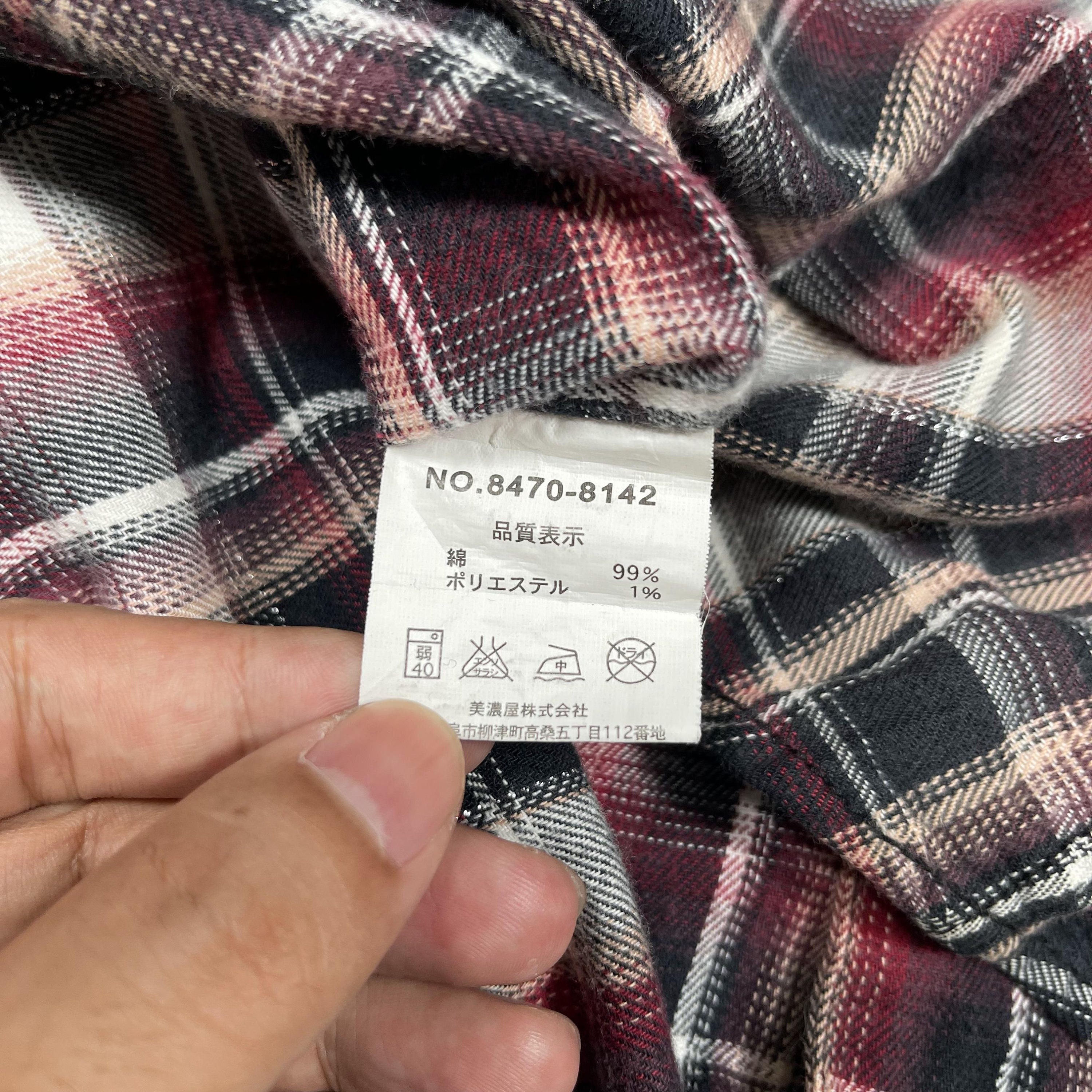 Von Dutch Poem Quote Punk Rock Flannel Button up Vintage 2000s Y2K ...