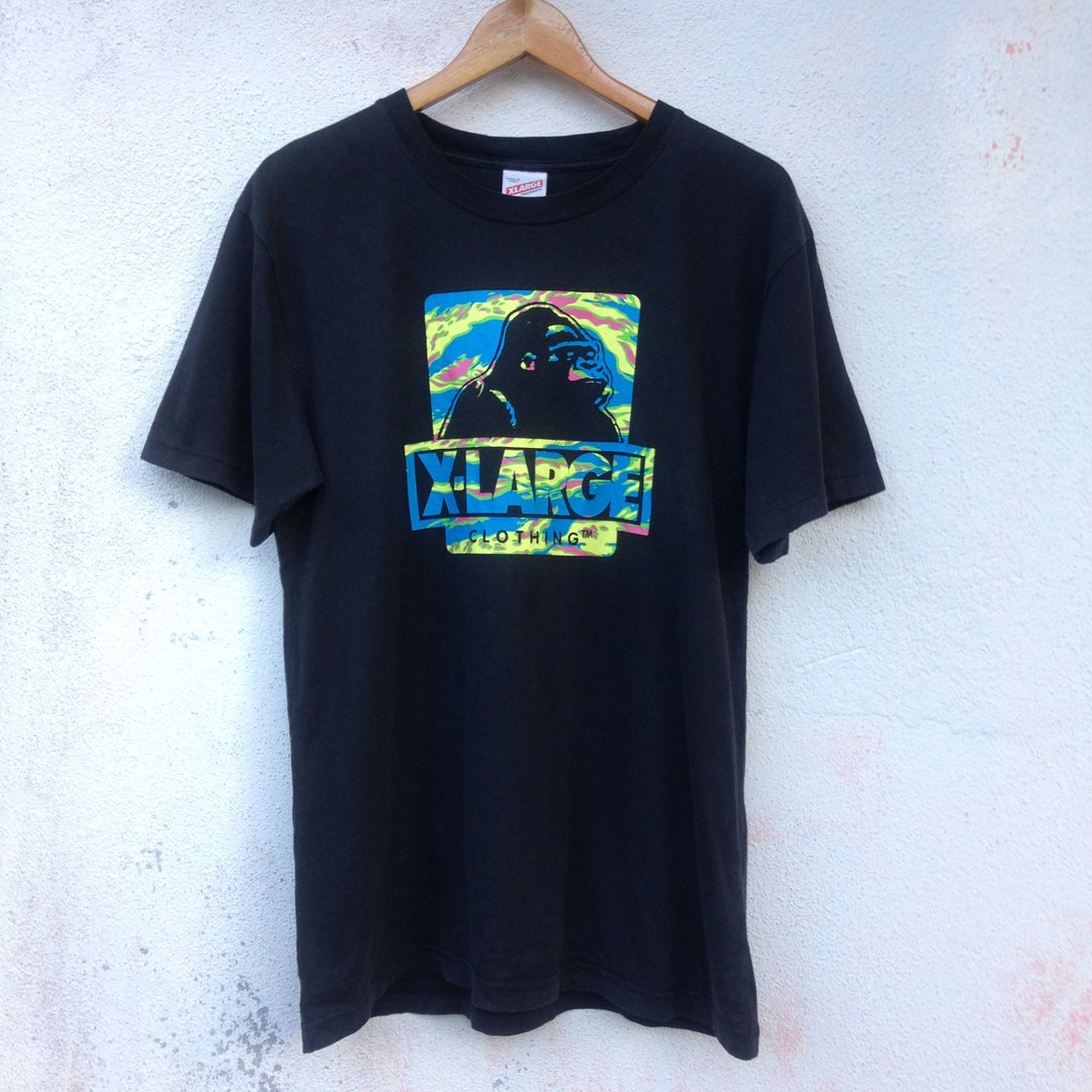 Vintage X Large Printed Multicolor Colorful Big Logo Xlarge Streetwear ...