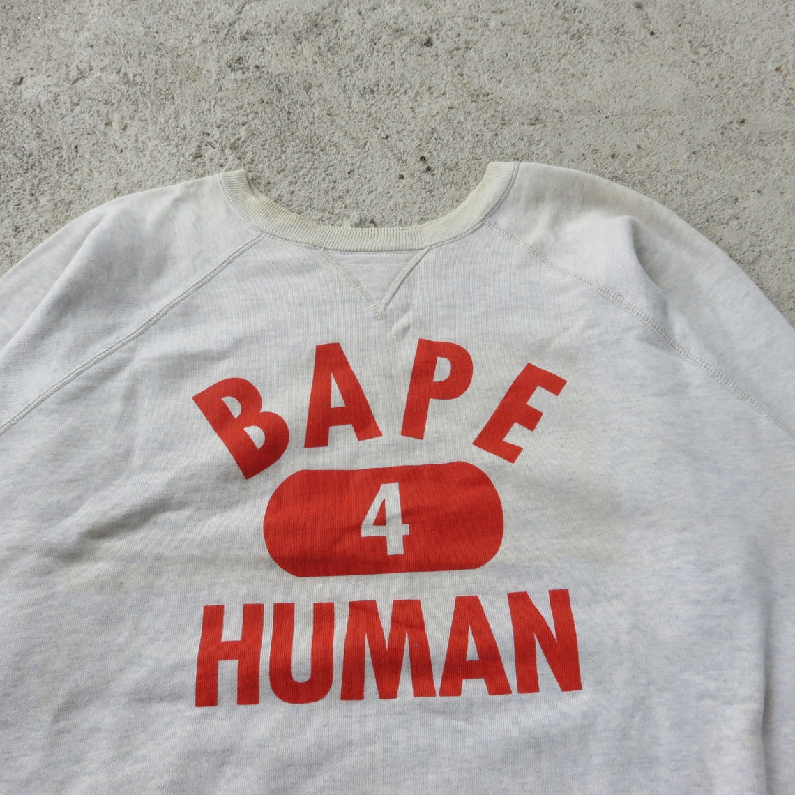 Bape 4 Human Varsity Style Jumper Sweatshirt A Bathing Ape - Etsy UK
