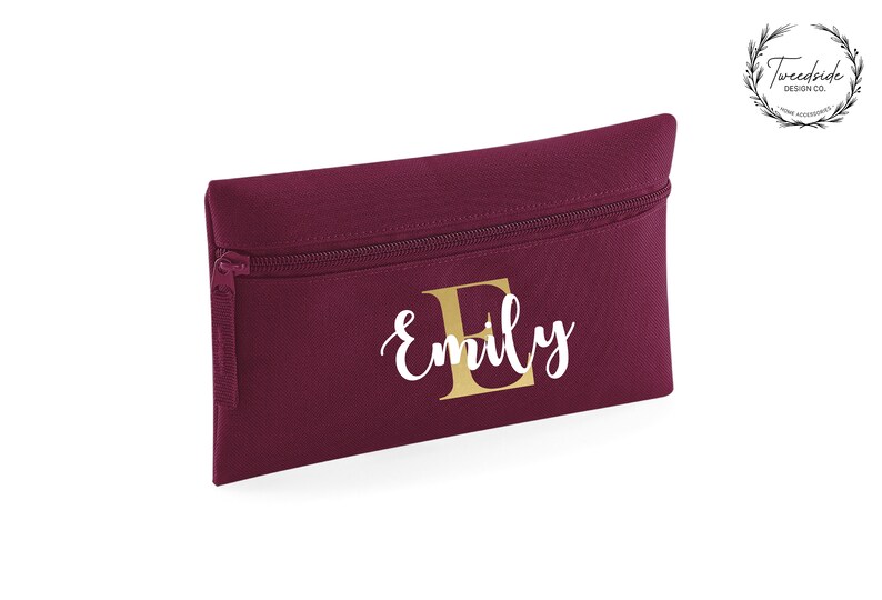 Personalised Pencil Case Custom Name Pencil Pouch Pencil - Etsy UK